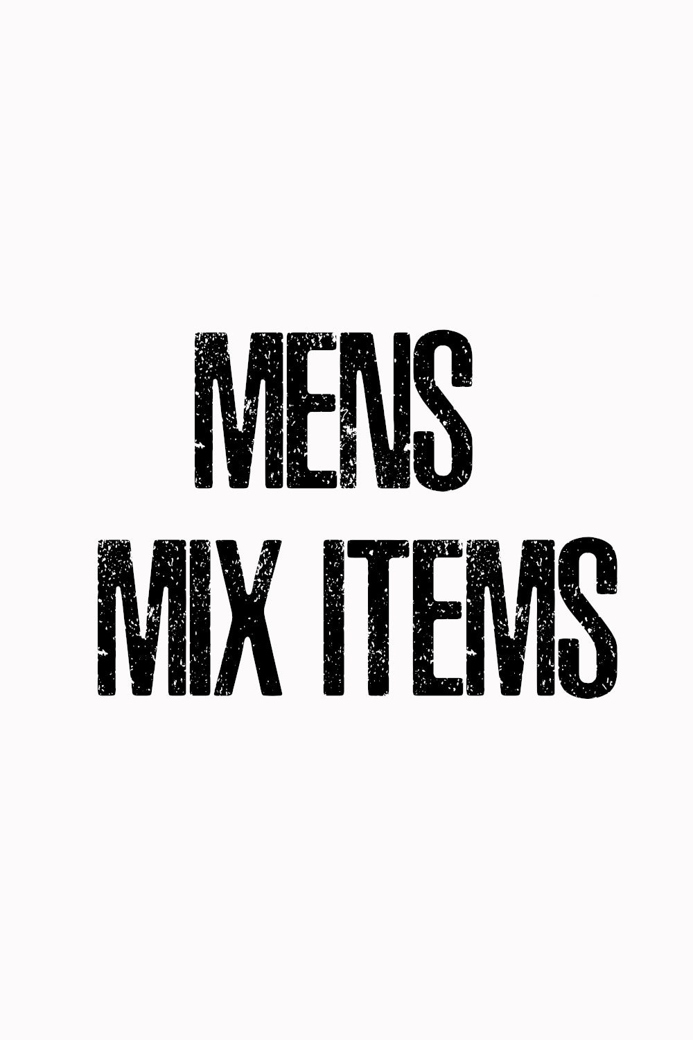 MIX MENS – Grin Entertainment Store
